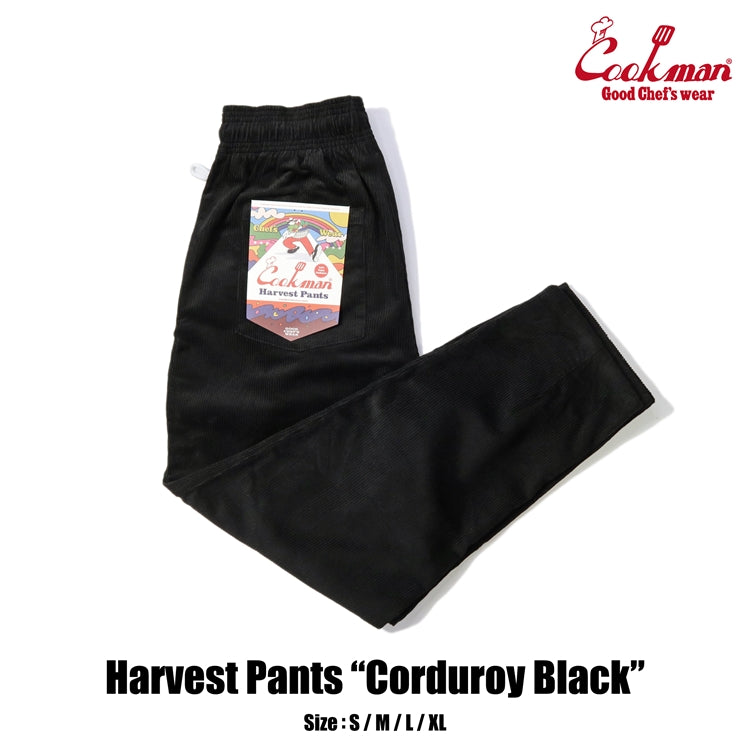 Cookman Harvest Pants - Corduroy : Black - Cookman
