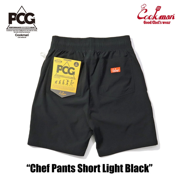 Cookman Chef Short Pants - Light : Black - Cookman