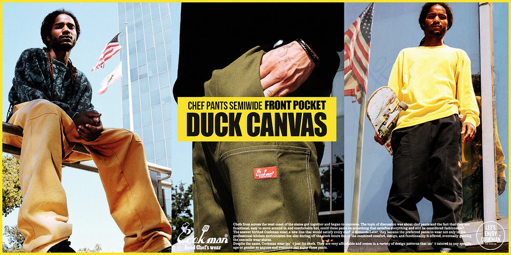 Cookman - Casual Work Clothes and Workwear Designed by a Chef