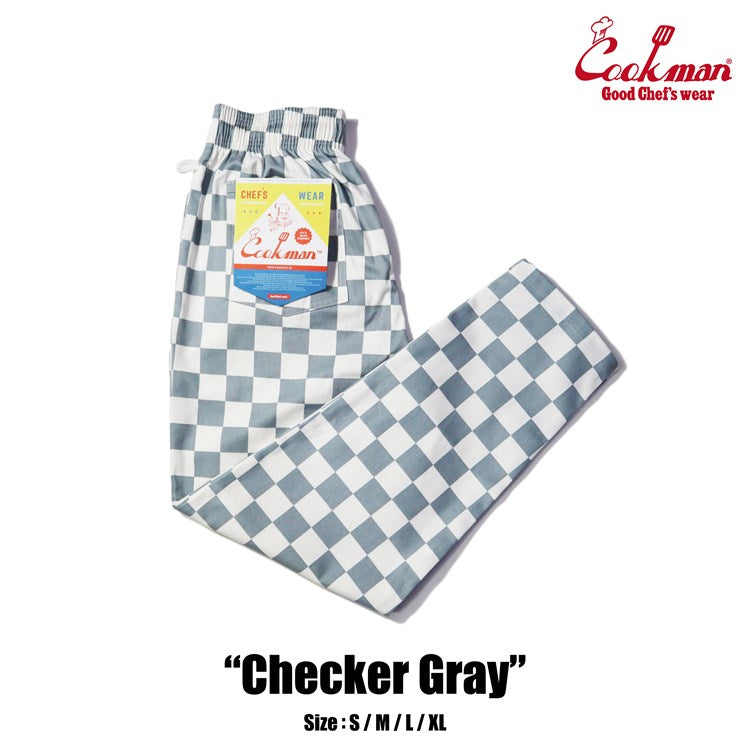 Cookman Chef Pants - Checker : Gray - Cookman