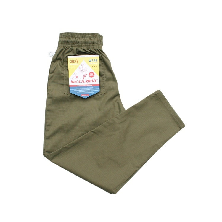 Cookman Chef Pants - Ripstop : Olive - Cookman